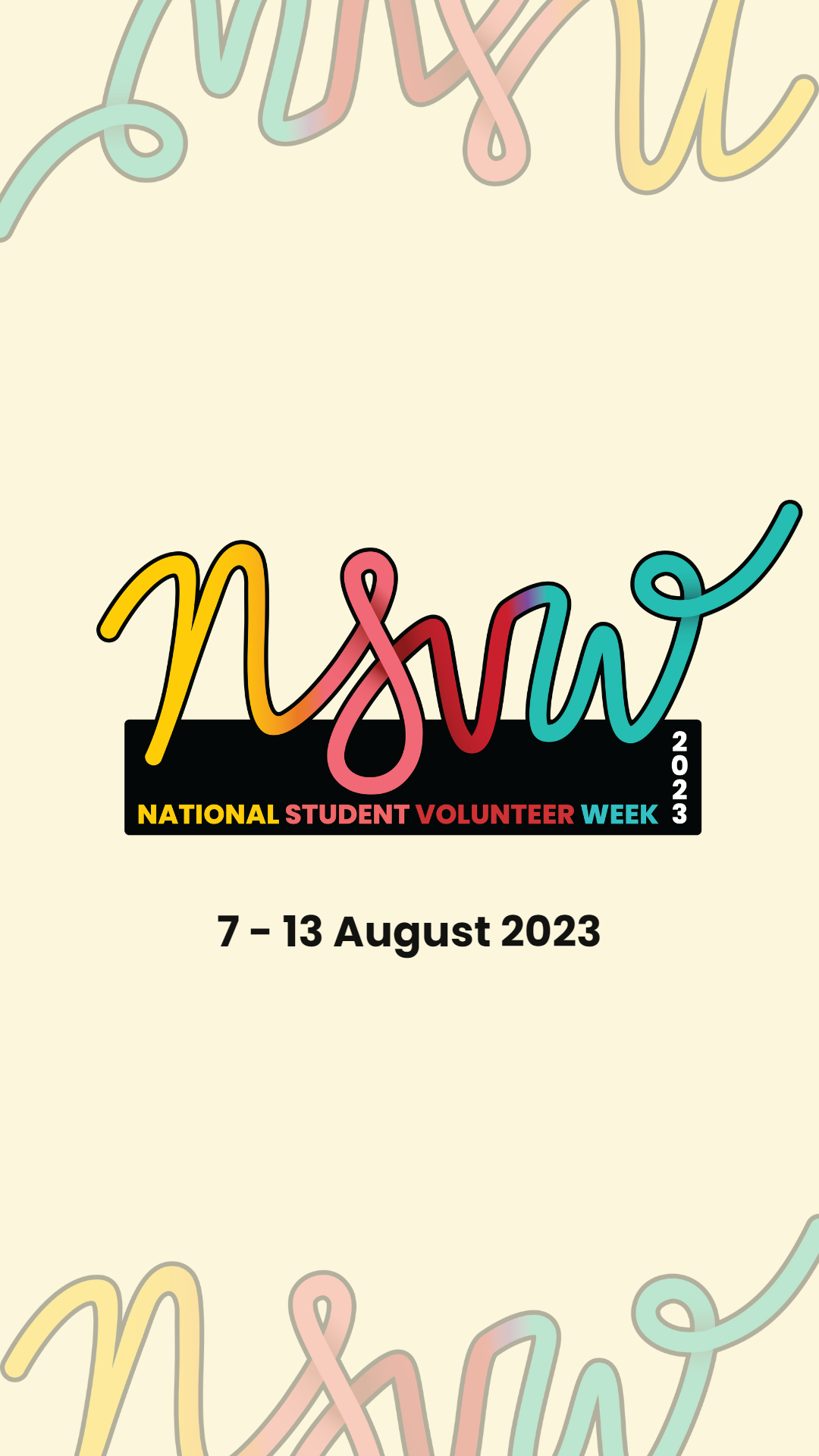 Marketing Kit - National Student Volunteer Week